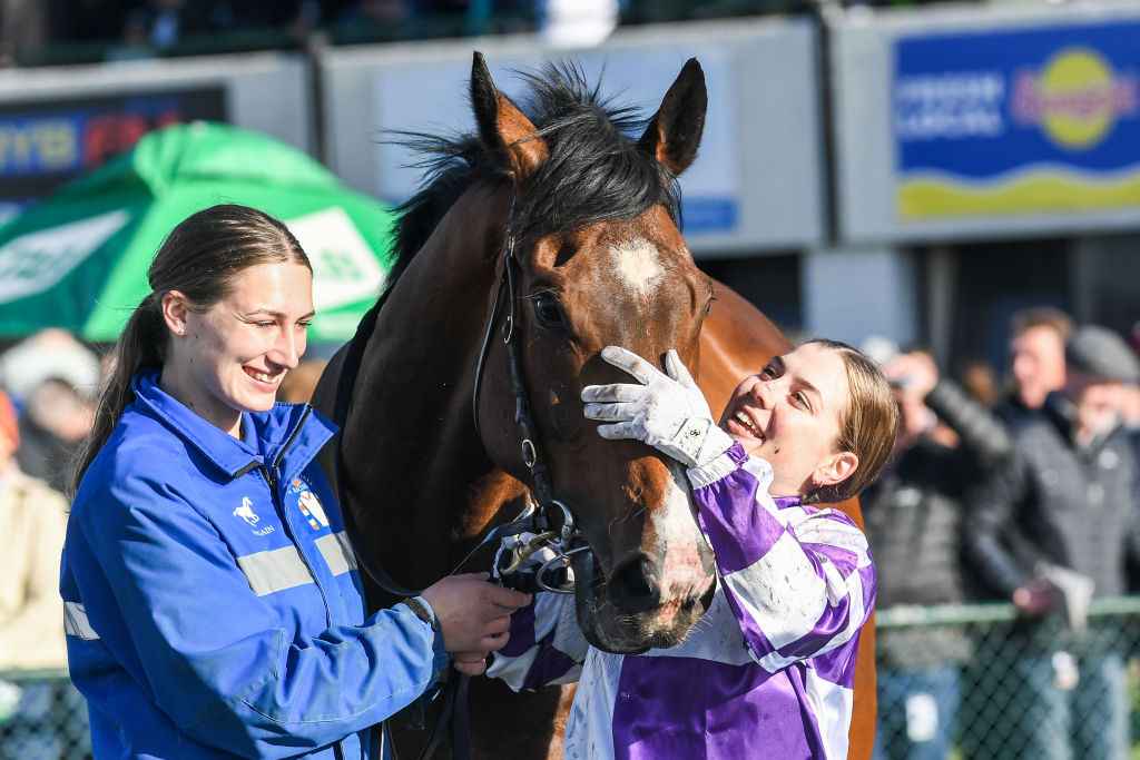 Madison Lloyd back for first ride after winning the Wangoom with a ...