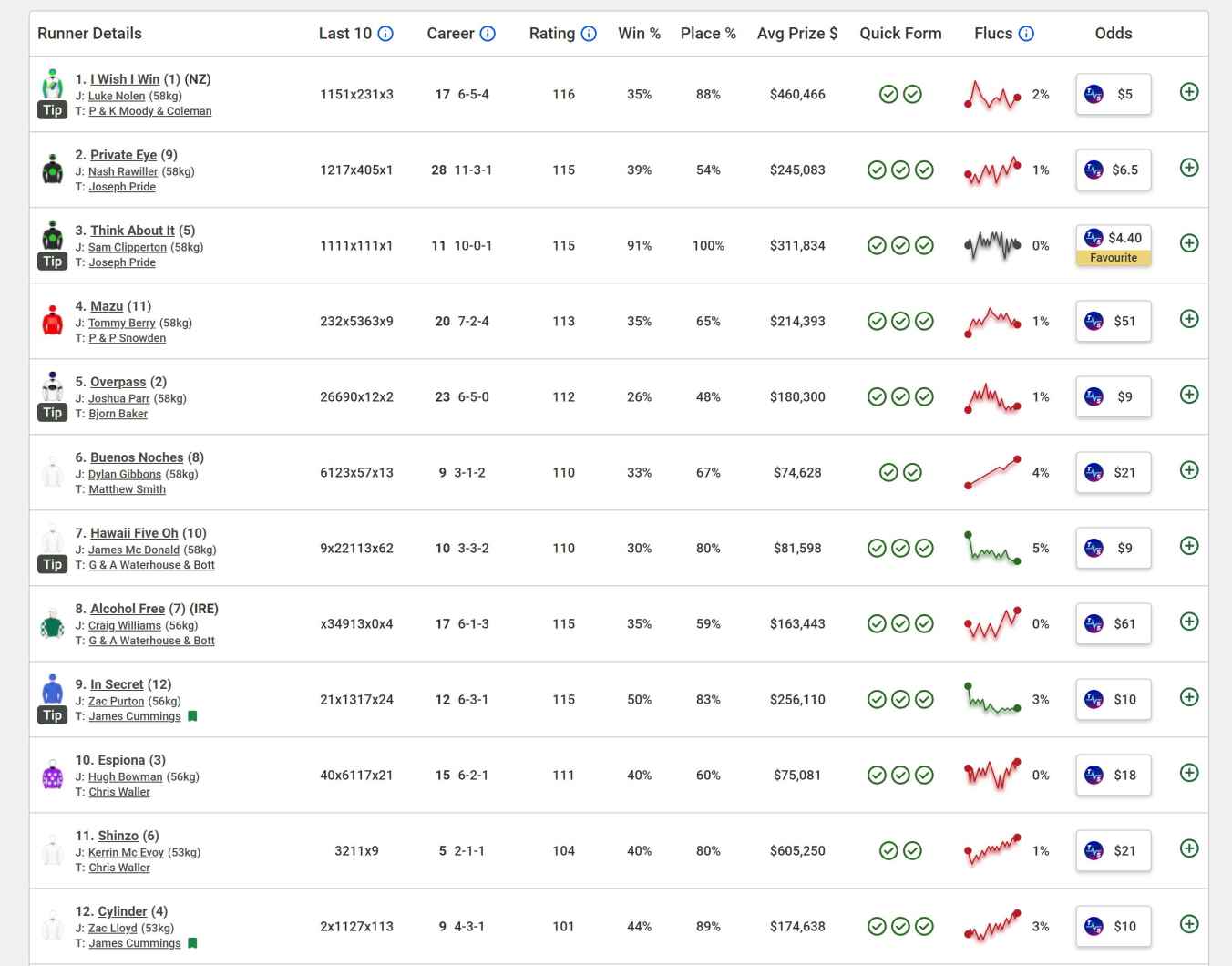 The Everest Form Guide - Punters.com.au