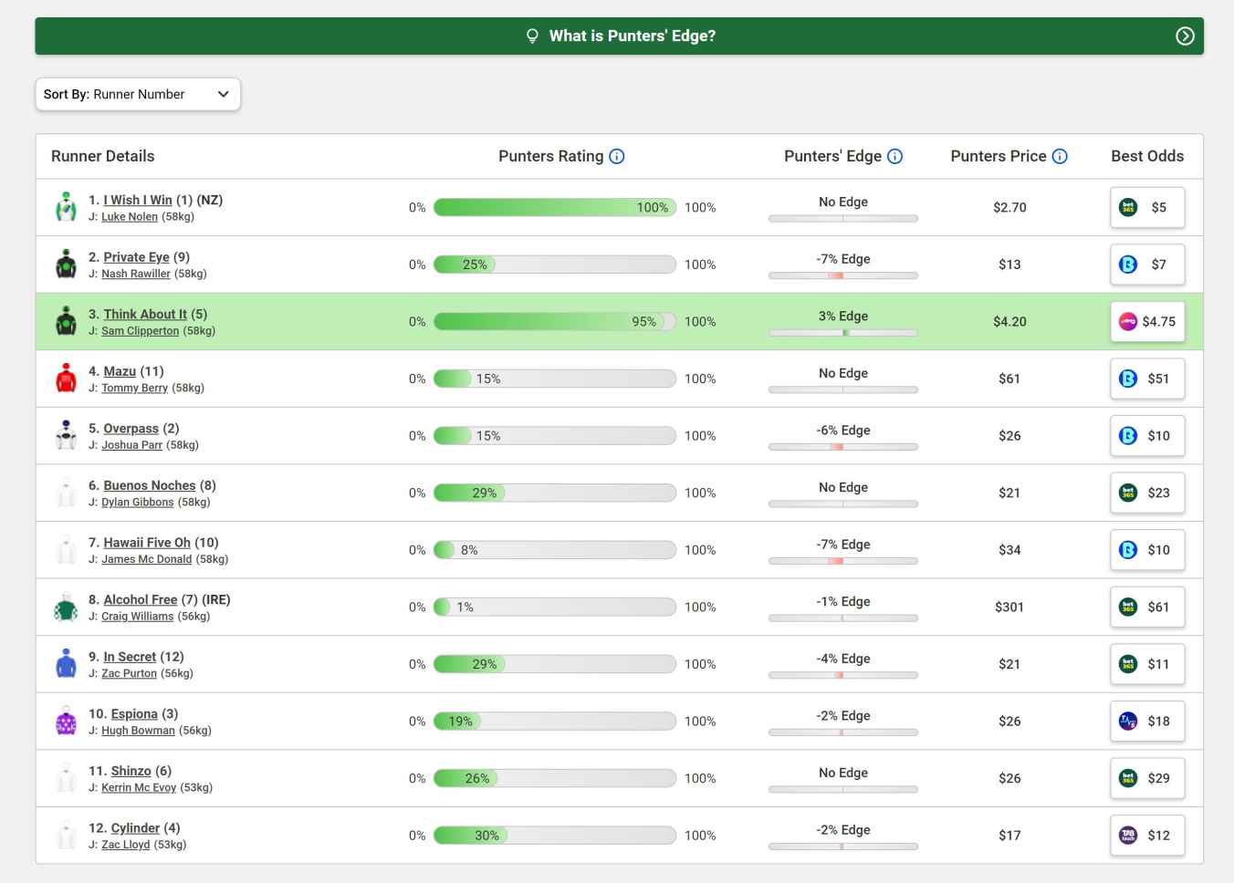 The Everest Form Guide - Punters.com.au