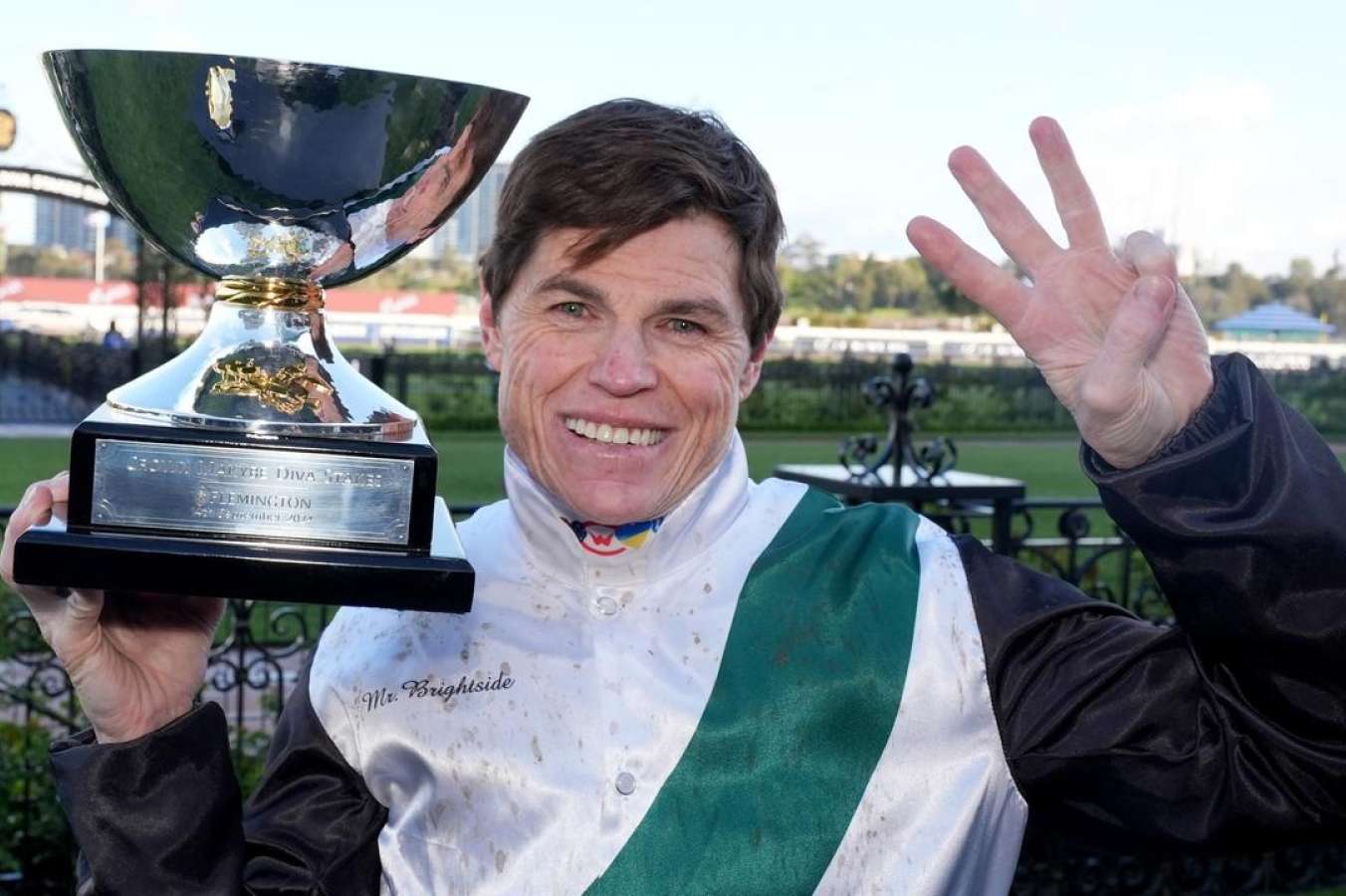 Jockey Craig Williams injured in Caulfield jumpout accident