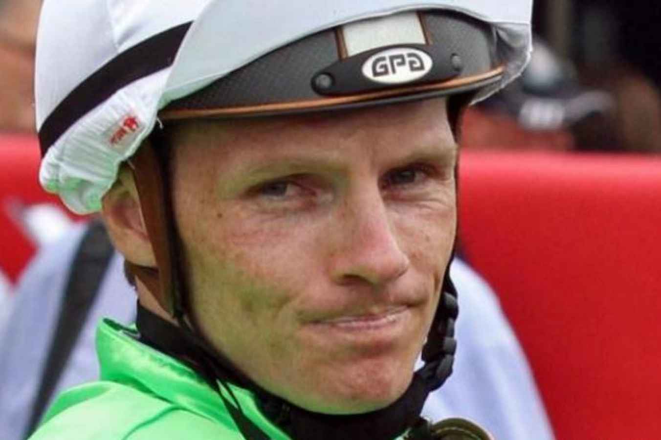 Jockey laughs off early crow