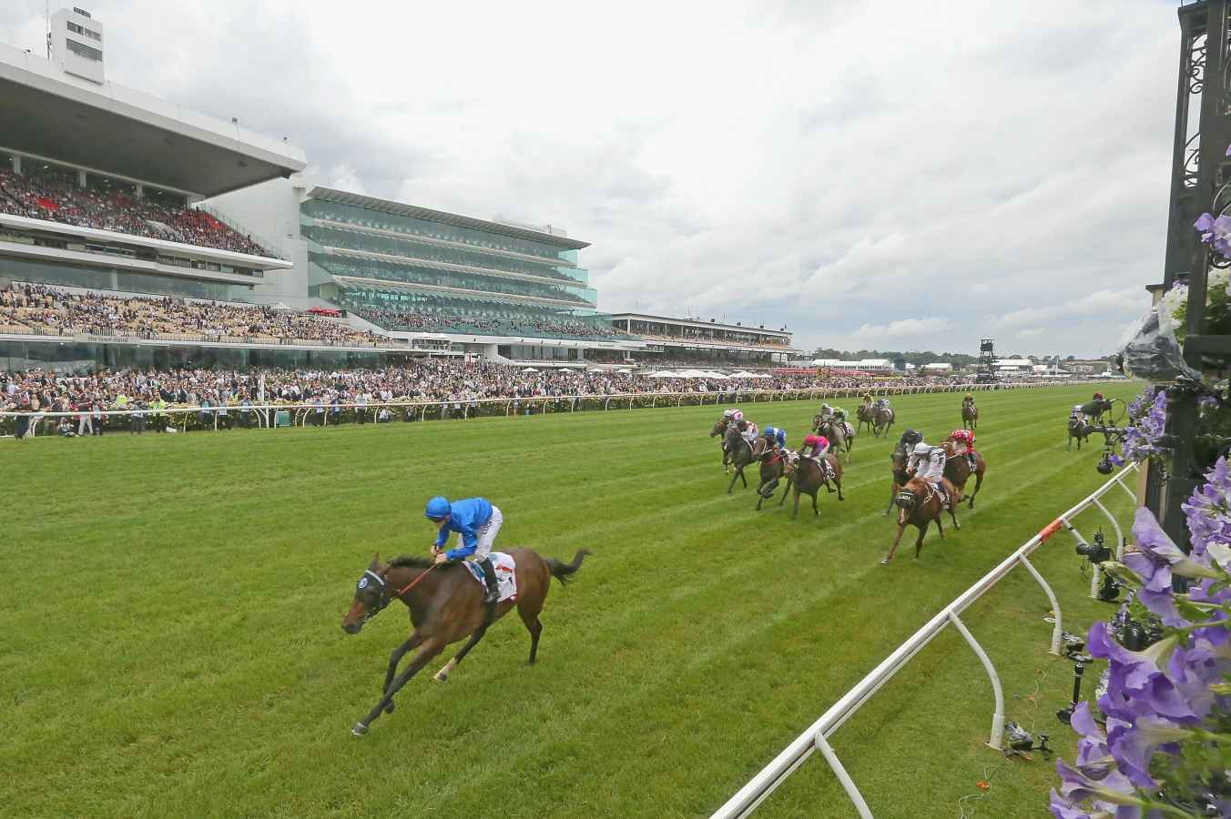 Soft section of Flemington track improves