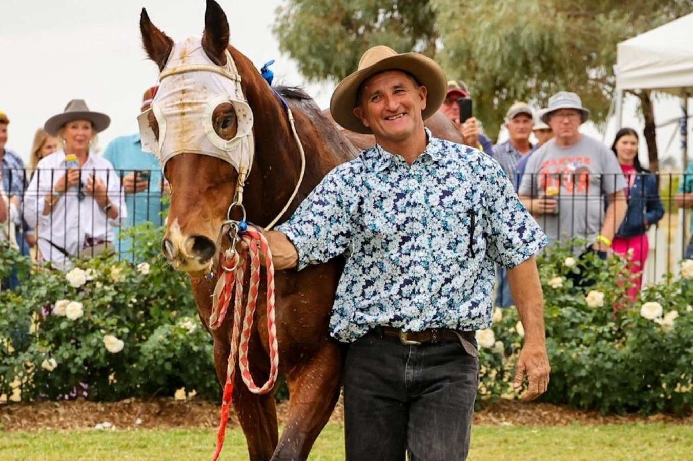Fab's Cowboy trainer Bevan Johnson awarded Wayne Wilson Medal