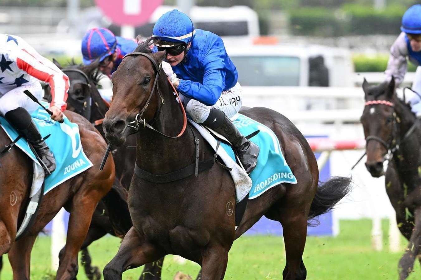 Broadsiding draws two win another Group 1 in JJ Atkins