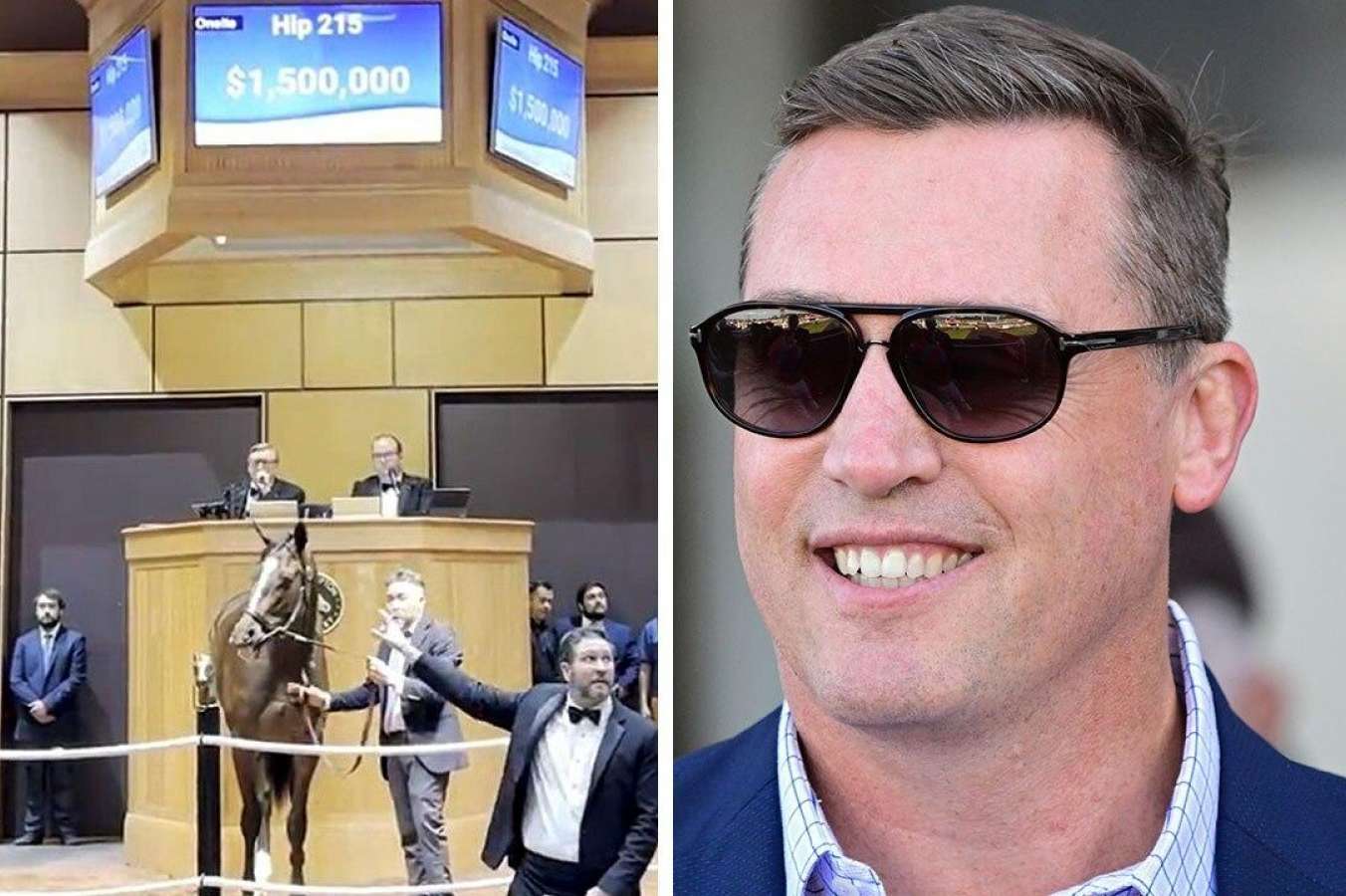 Tony Gollan unveils Stradbroke Handicap mystery horse at Doomben