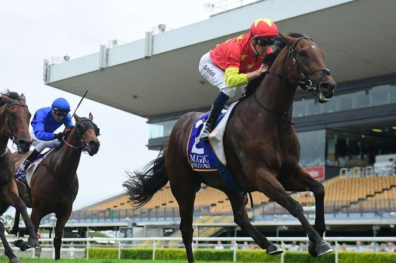 Chad Schofield makes successful Doomben hit-and-run raid with King Of ...