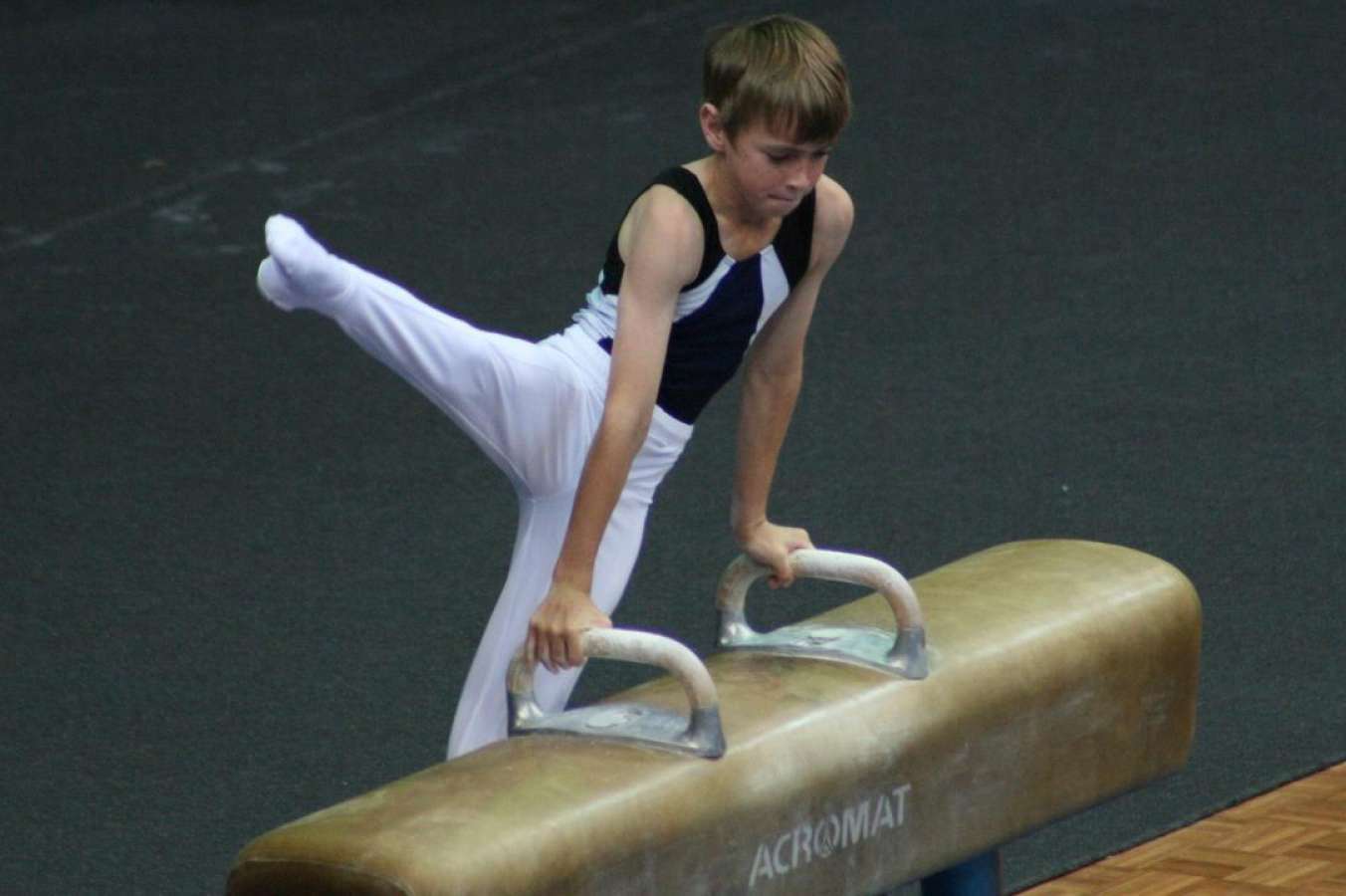 Pommel horse vaults former gymnast James Orman to The Kosciuszko