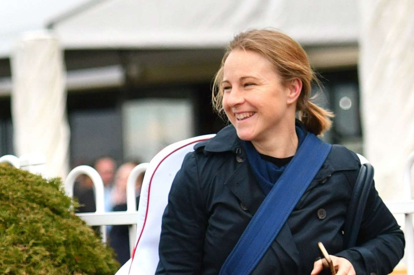 Lindop wearing Big V for Origin series