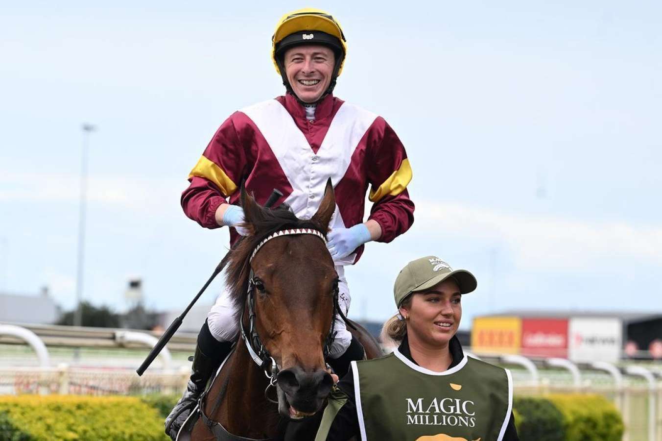 Harry Coffey wins $1m race aboard Arabian Summer at Doomben