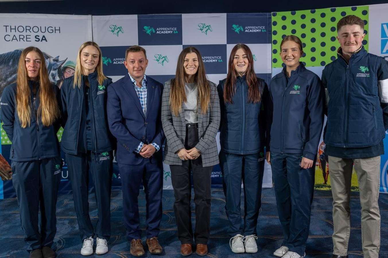 Five new apprentices inducted into Racing SA's Apprentice Academy