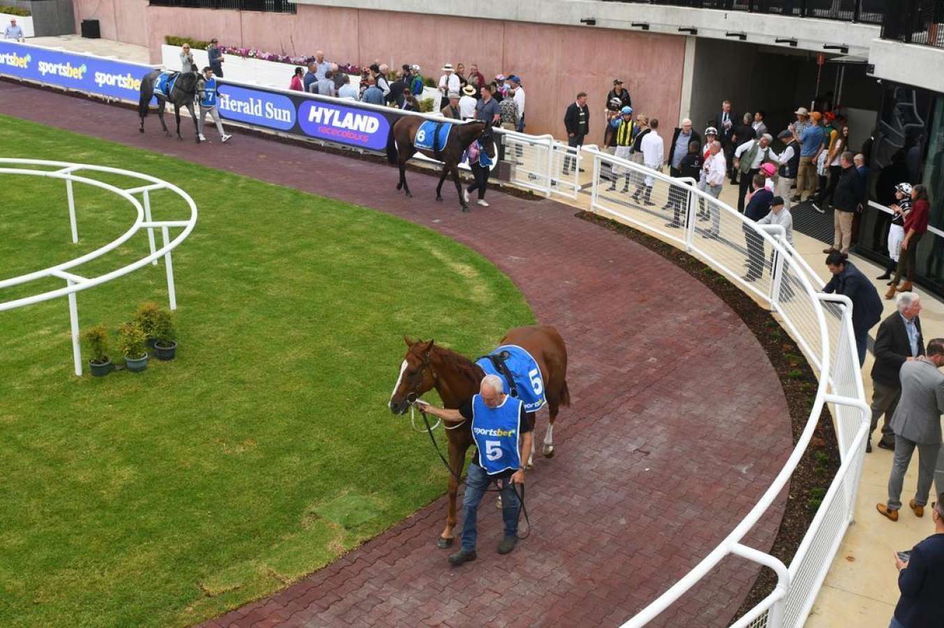 Caulfield in race against clock to fix new jockeys' room, mounting yard ...