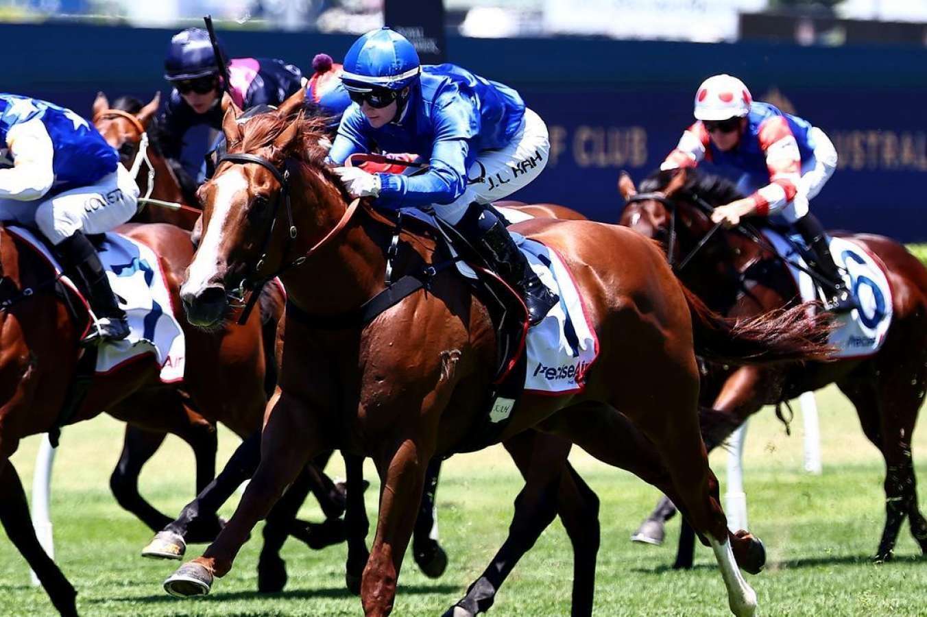 Godolphin colt leaps in Magic Millions contention with sensational win ...