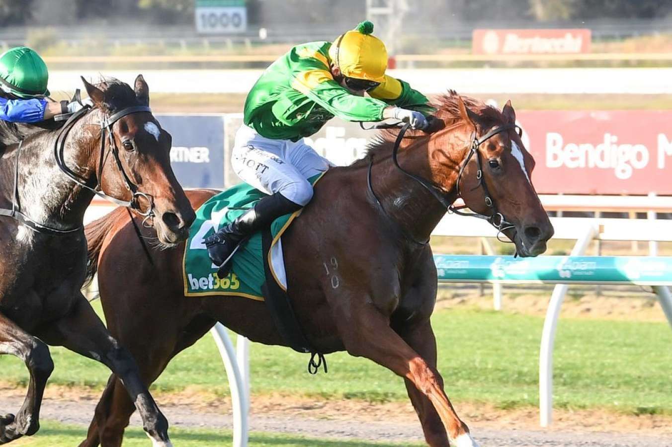 Regal Zeus toughs out Golden Mile victory after barrier incident