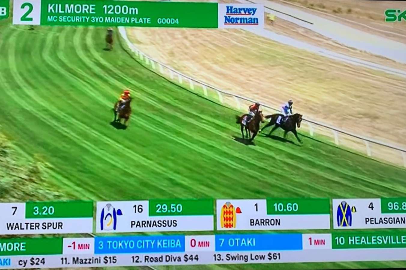 Punters outraged after Kilmore false start