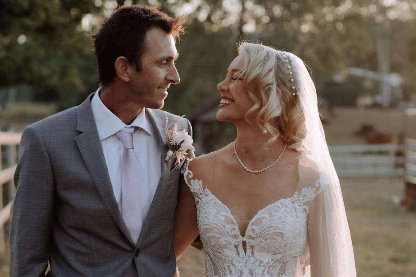 Brave jockey's journey from bashing victim to bride