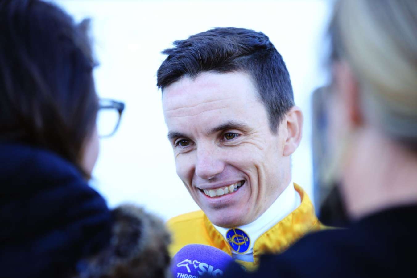 Clark happy to Flit in for Tea Rose ride