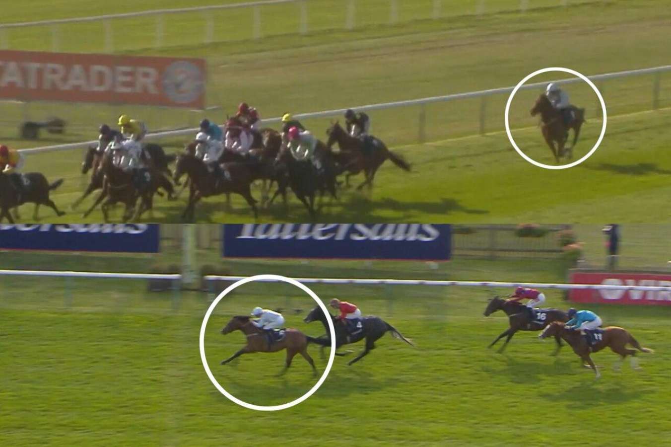 'I don't know how that happened': Horse wins from miles off