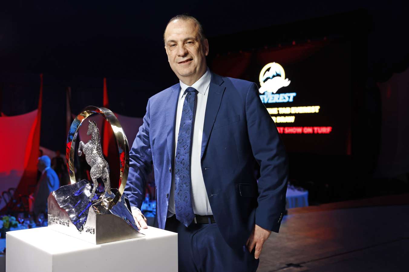 The field and barrier draw for The Everest in 2024