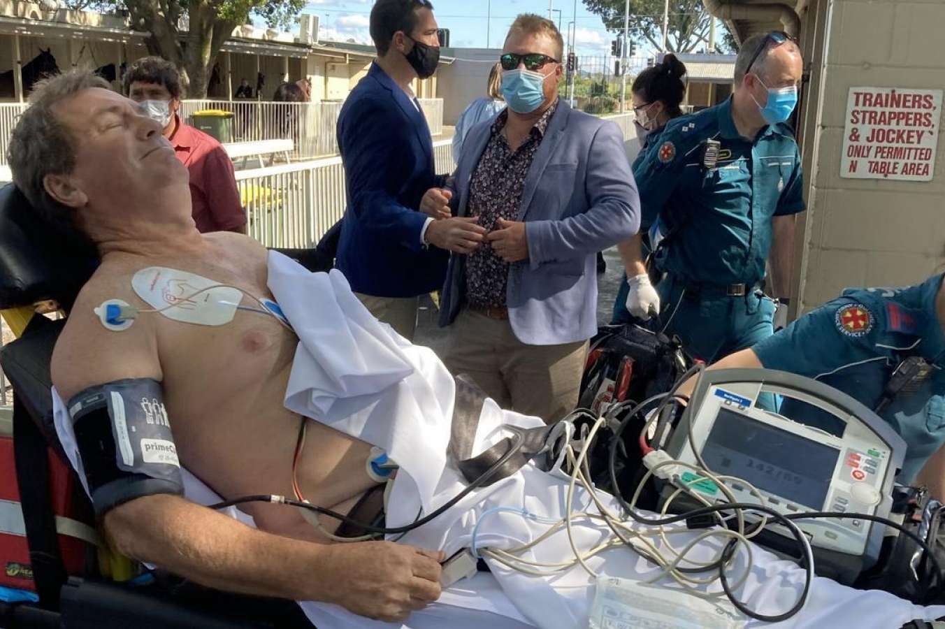 How trainer Gary Duncan's life was saved after heart attack scare at ...