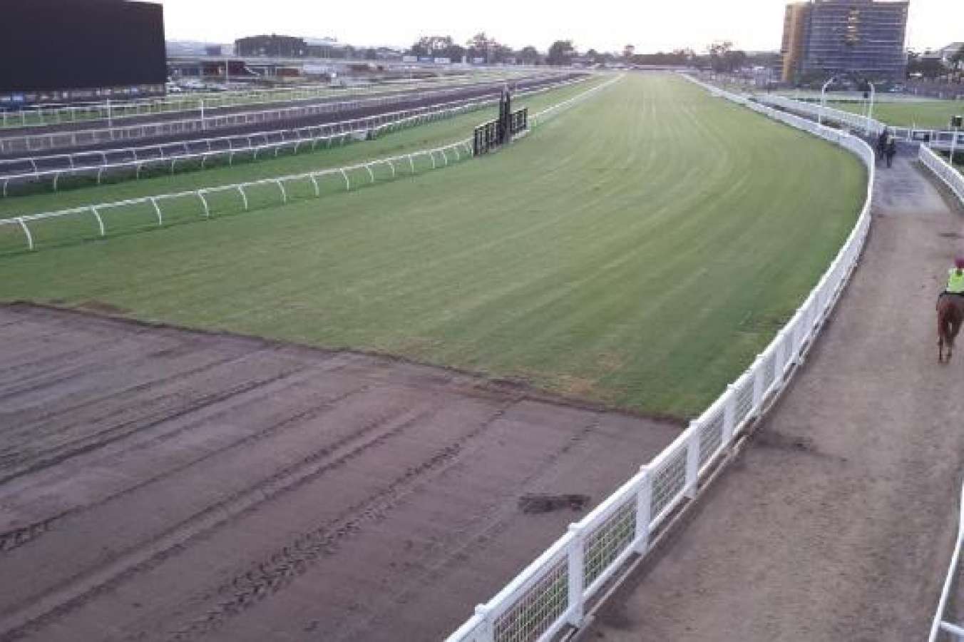 Eagle Farm track nearing first test